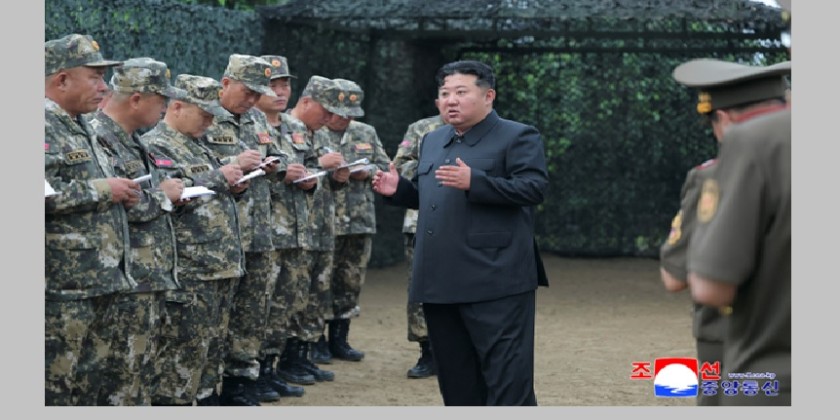 Top DPRK leader oversees artillery firing contest | Myanmar ...