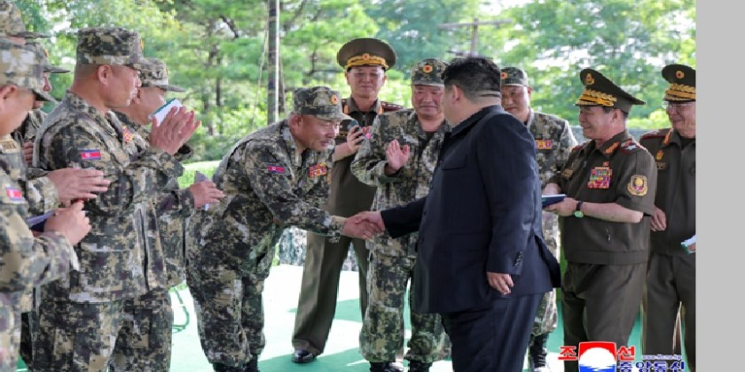 Top DPRK leader oversees artillery firing contest | Myanmar ...