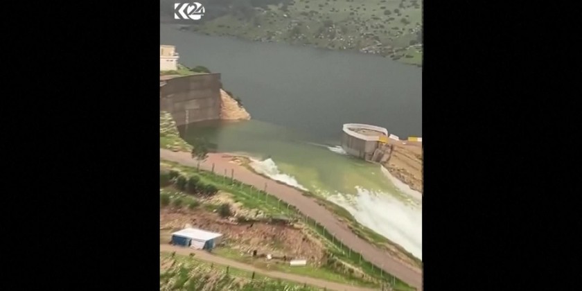 Dam overflows due to heavy rain in Dohuk | Myanmar International TV