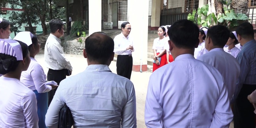 Inspection of Midwifery School: MoH UM inspected MW school and new ...