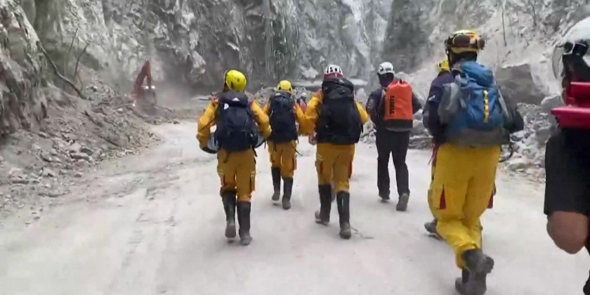 Rescue operation at Taroko National Park | Myanmar International TV
