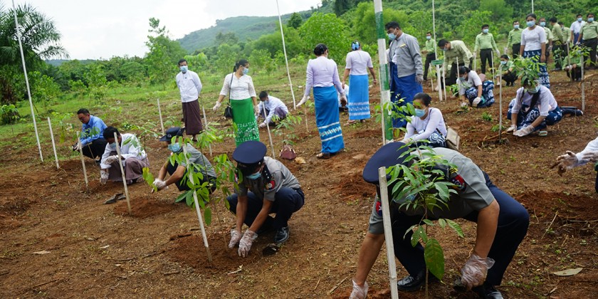 Environmental Conservation: Pre-Monsoon Greening Activity in Kawthaung ...