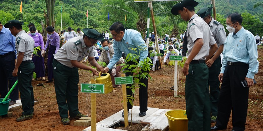 Environmental Conservation: Pre-Monsoon Greening Activity in Kawthaung ...