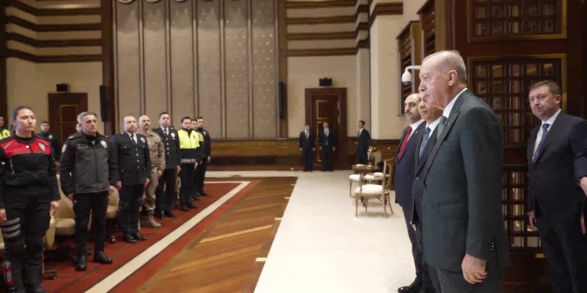 Erdogan receives Turkish National Police Delegation | Myanmar ...
