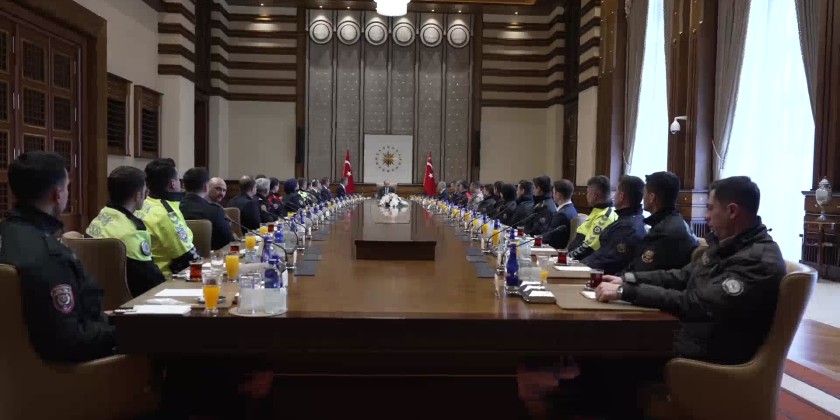 Erdogan receives Turkish National Police Delegation | Myanmar ...