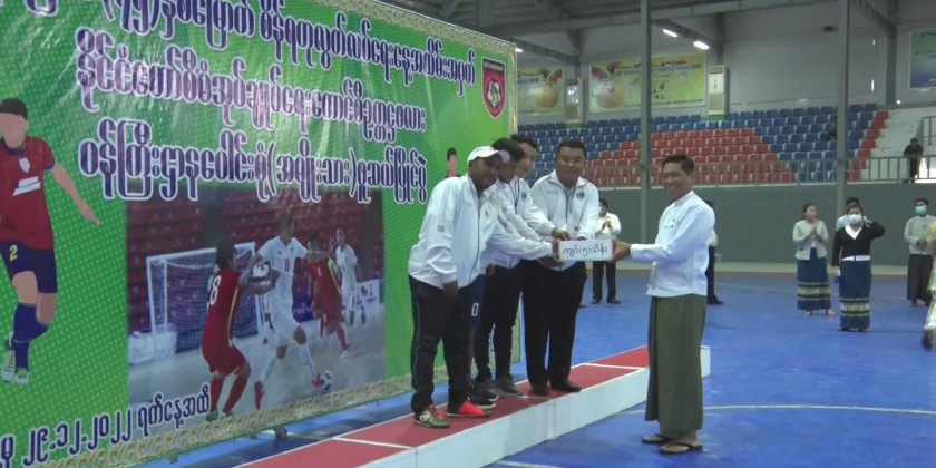Futsal Tournament: MOSYA won at the SAC Chairman’s Cup | Myanmar ...