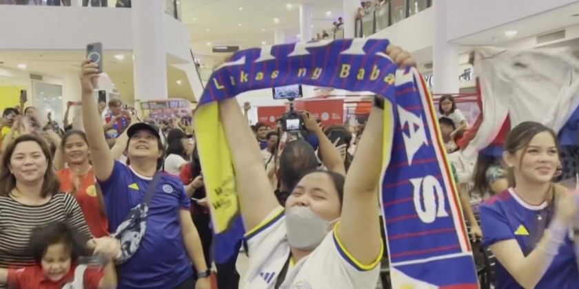 'Dream come true': Philippine fans celebrate historic World Cup win ...