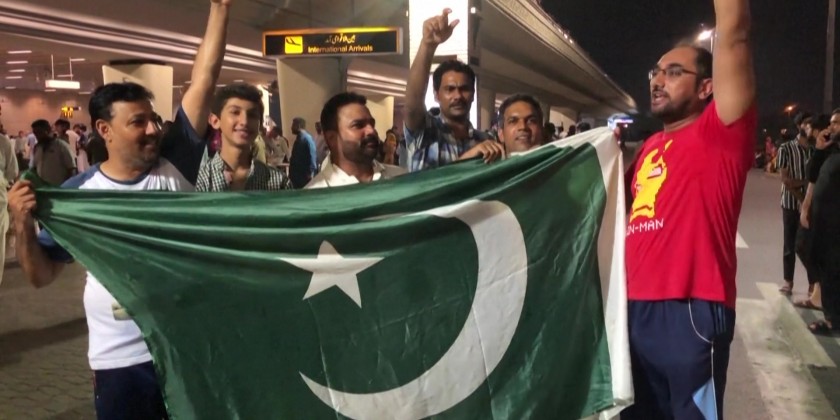 Fans welcome Pakistan's Nadeem after winning Olympic Gold | Myanmar ...