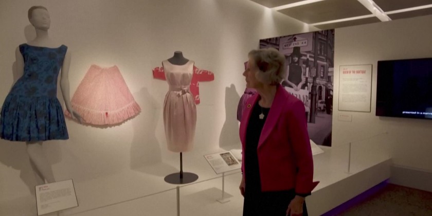 Mini skirt inventor's iconic 60s fashion swings into Glasgow | Myanmar ...