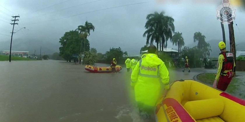 Flood rescues continue in Australia's far north | Myanmar International TV