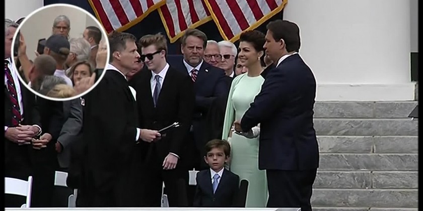 Florida Gov. Ron DeSantis sworn in for second term | Myanmar ...