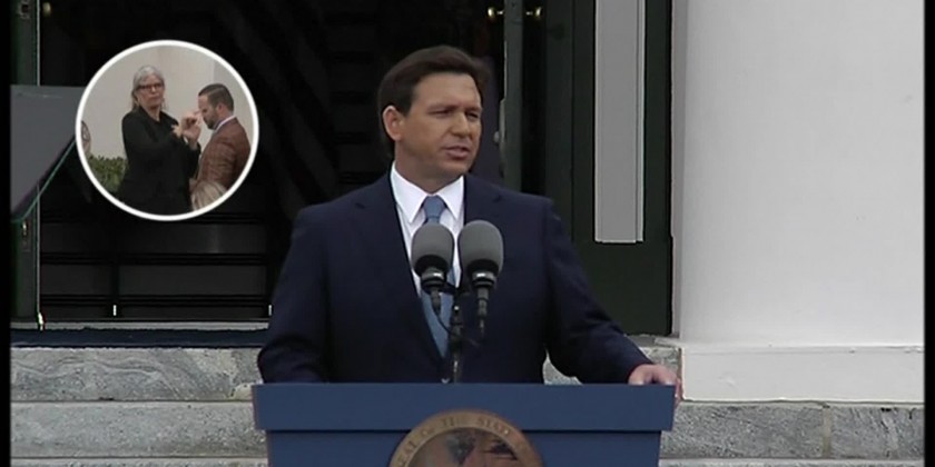Florida Gov. Ron DeSantis sworn in for second term | Myanmar ...