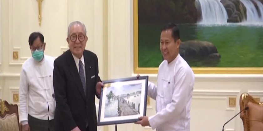 Friendly Cooperation VSG received Japanese delegation | Myanmar ...