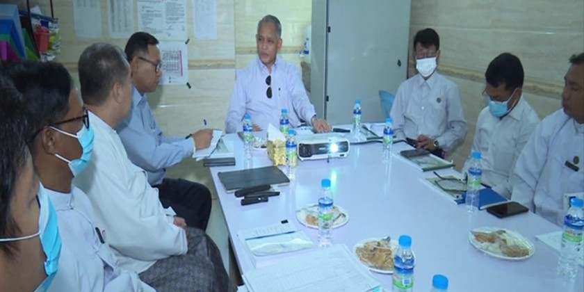 Fuel Distribution: Inspection at Fuel Storage Tanks in Mandalay ...