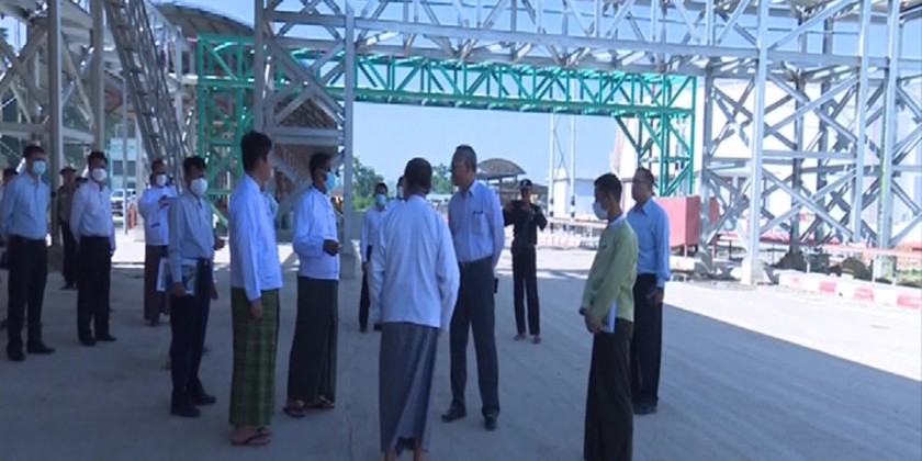 Fuel Distribution: Inspection at Fuel Storage Tanks in Mandalay ...