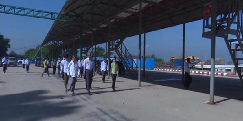 Fuel Distribution: Inspection at Fuel Storage Tanks in Mandalay ...