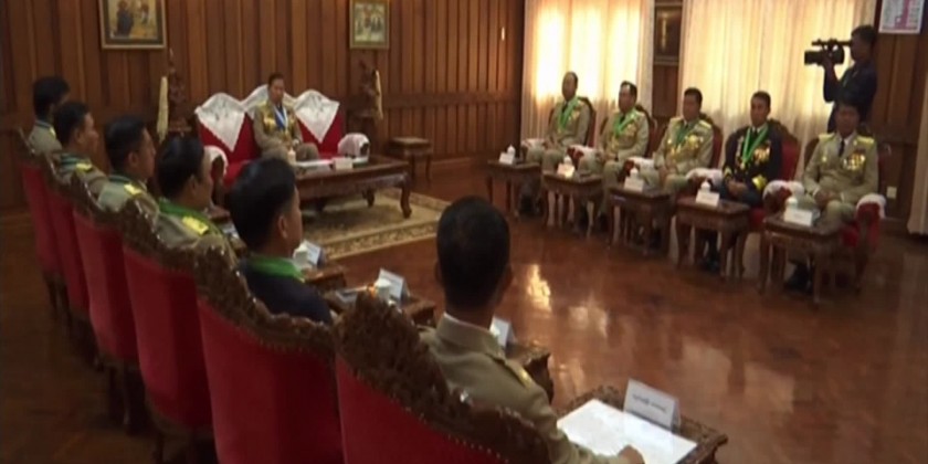 Graduation Parade: 126th Intake of Officer Training School (Ba Htoo ...