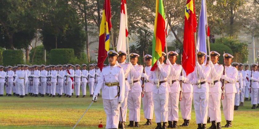 Graduation Parade: SG addresses at DSMA 23rd Intake | Myanmar ...