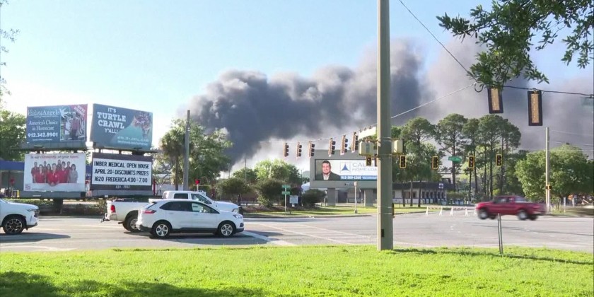 Georgia plant fire extinguished | Myanmar International TV