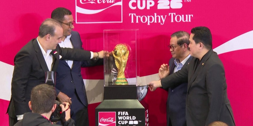 FIFA World Cup trophy arrives in Jakarta on global tour | Myanmar ...