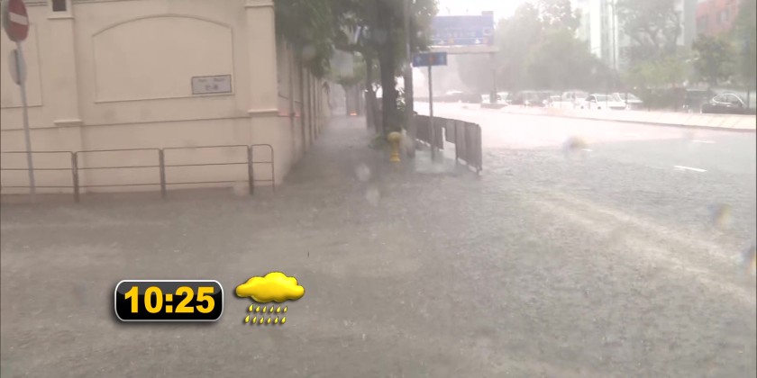 Rainstorm warning issued in Hong Kong | Myanmar International TV