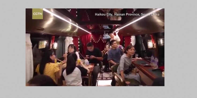 New tourist bus in Hainan offers unique traditional tea experience ...