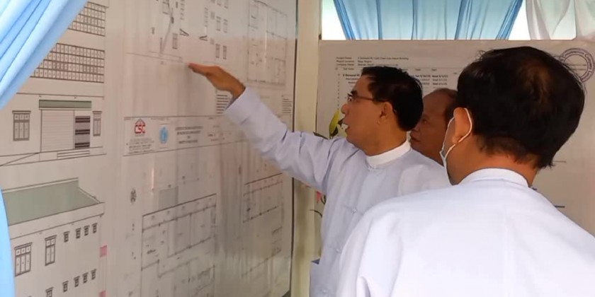 Healthcare Facility: Groundbreaking for vaccine cold storage ...