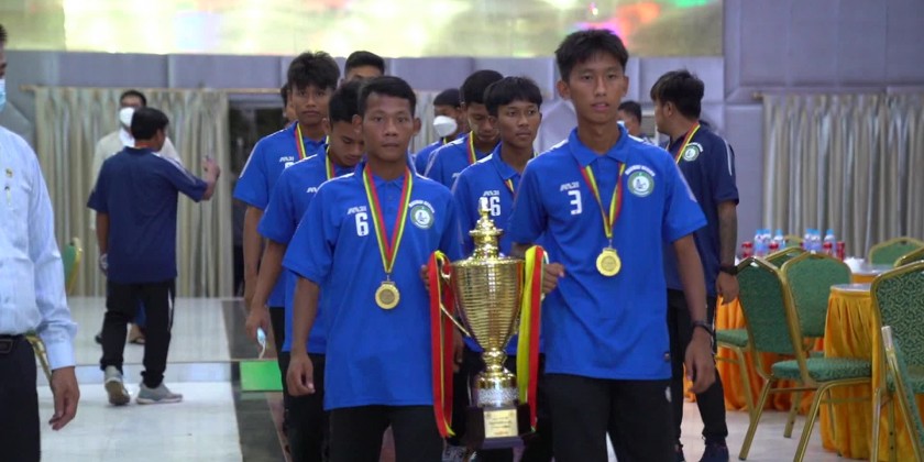 Honouring Ceremony: Magway Region Government honours U-16 team ...