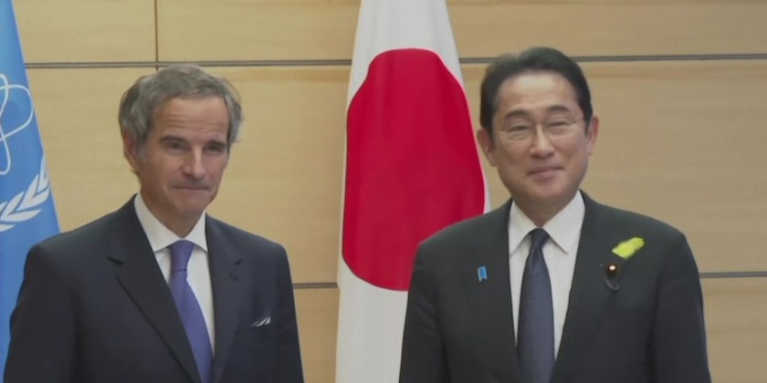 Japanese PM Kishida meets IAEA Director Grossi | Myanmar International TV