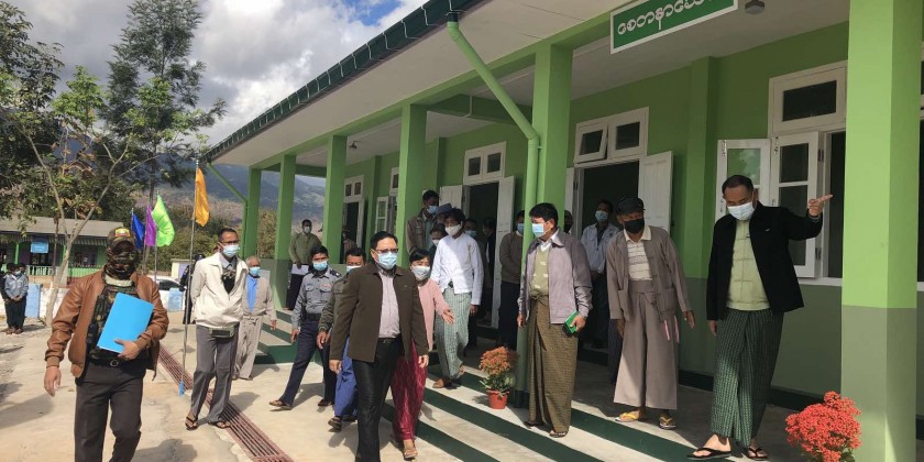 Education Facility: New School Building Opened In Danu Self ...