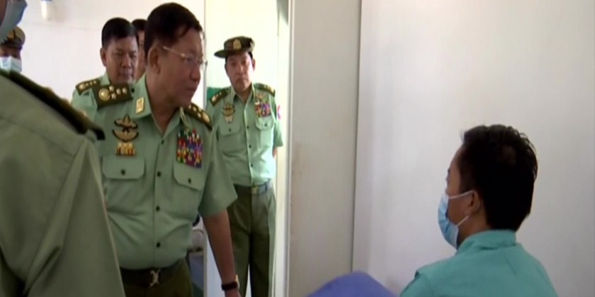 Inspection tour: Military Computer & Technological institute in Hopong ...