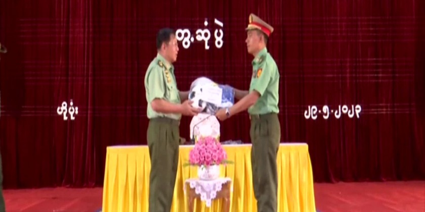 Inspection tour: Military Computer & Technological institute in Hopong ...