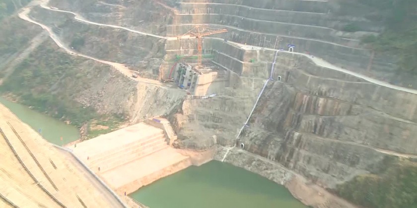 Inspection in Shan State: Implmentation of Upper Yeywa hydropower ...