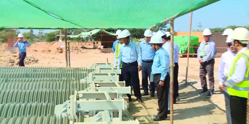 Inspections in Yangon &Bago: Union Minister inspects power sub-stations ...
