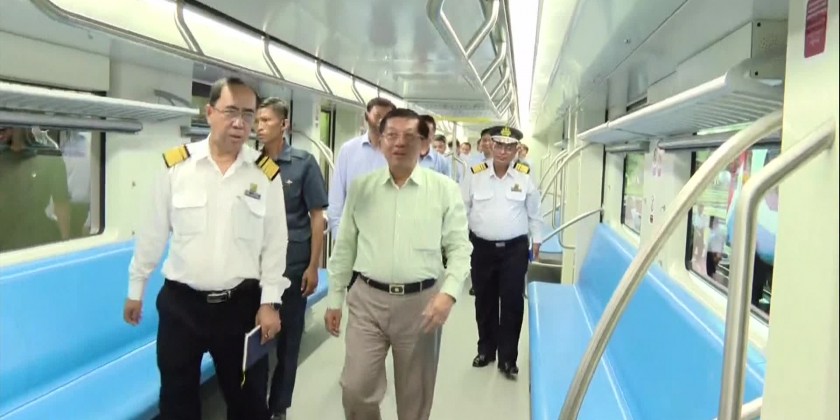Inspection of new circular train: SAC Chairman inspected new DEMU train ...