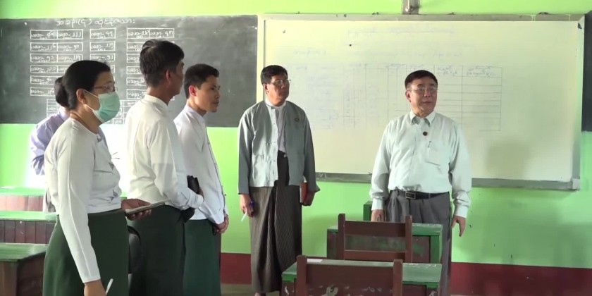 Inspection tour: MoE Union Minister inspected examination centers ...