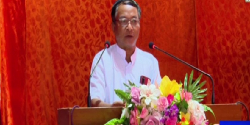 Inspection in Bago Region: Union Minister inspects use of rice husk ...