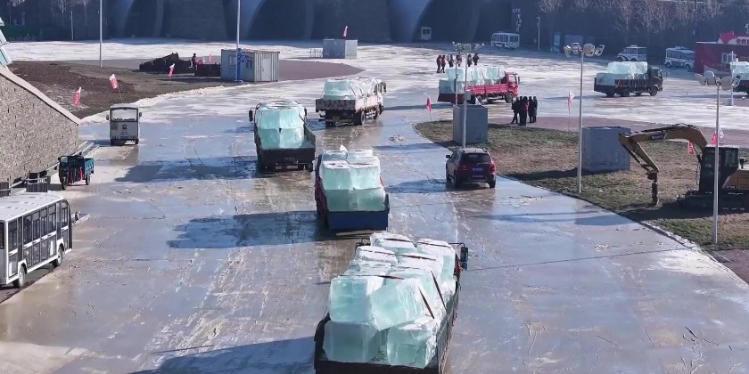 China Full-scale construction on the world’s largest ice-and-snow ...