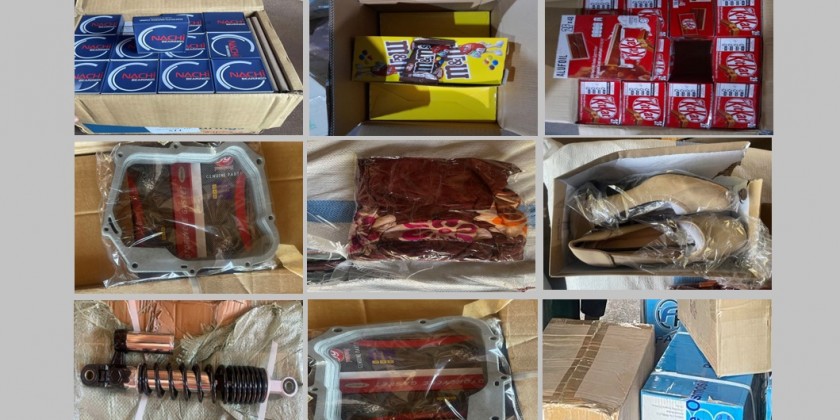 Illegal Trade: Illegal goods and motorbike confiscated | Myanmar ...