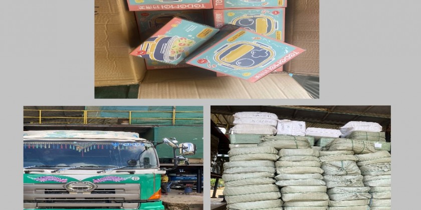 Illegal Trade Eradication: Illegal goods worth over 223 mln Kyats ...