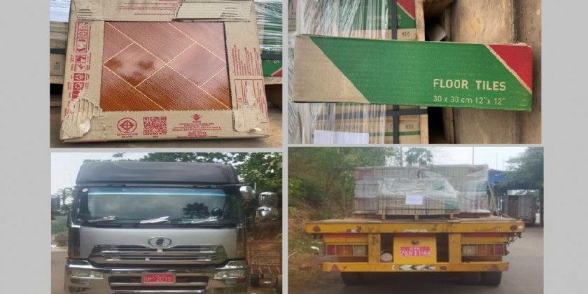 Illegal Trade : Illegal goods worth over 114 million Kyats seized Title ...