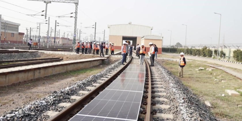 India’s first ‘Solar on Track’ initiative | Myanmar International TV