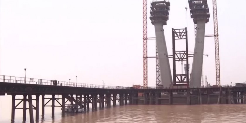 Infrastructure Development: Progress of Myanmar-Korea Friendship Bridge ...