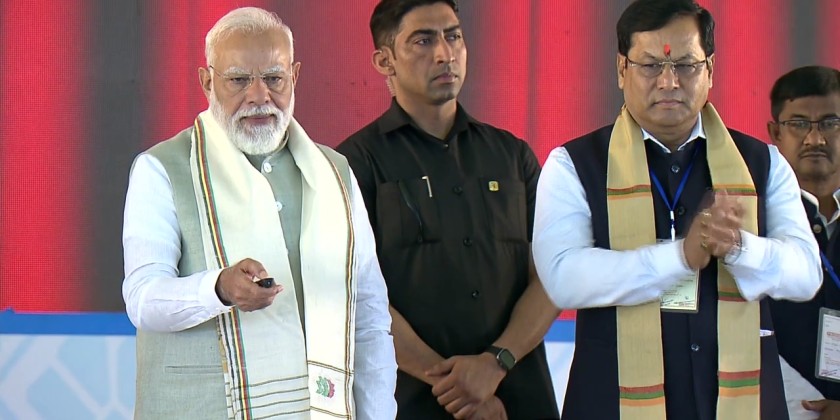 PM Modi launches major infrastructure projects in Assam | Myanmar ...