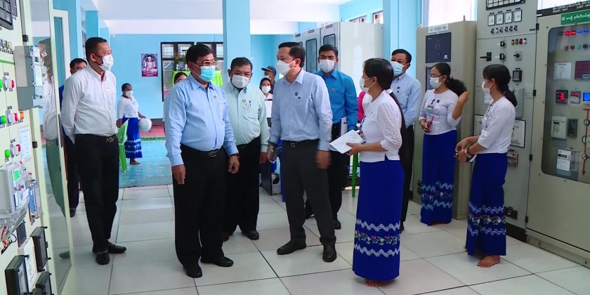 Inspection of Power Substation: MoEP Union Minister inspected Kalaw ...