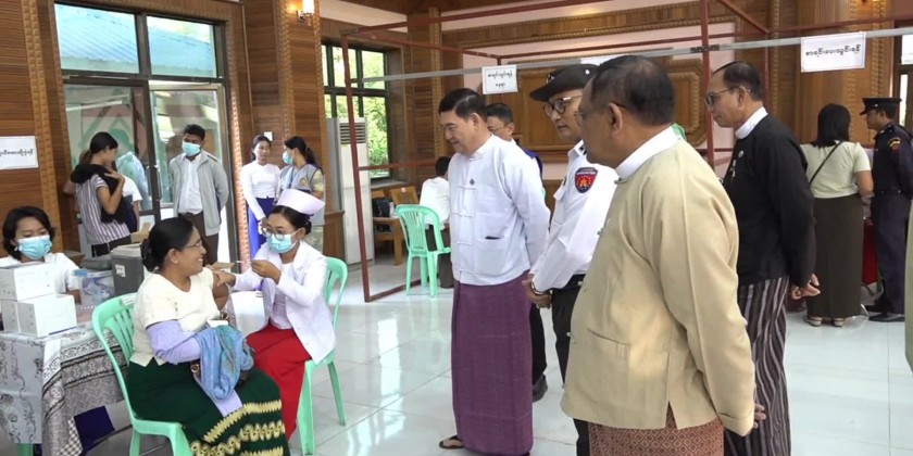 Inspections in Sittwe: Chief Minister inspects U Ottama Hall repair ...