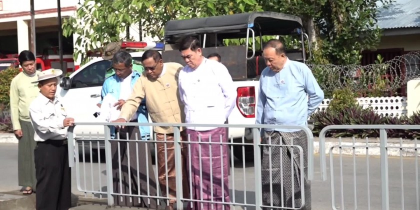 Inspections in Sittwe: Chief Minister inspects U Ottama Hall repair ...