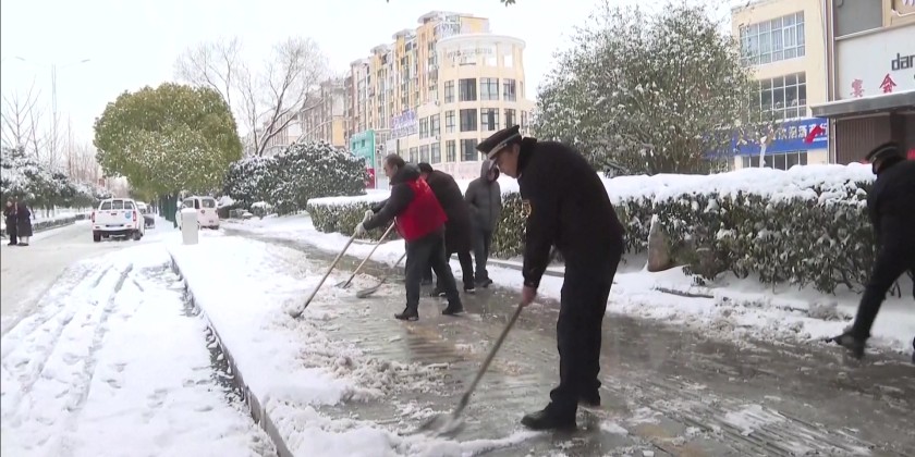 Various places of China battles snow, ice from cold snap | Myanmar ...