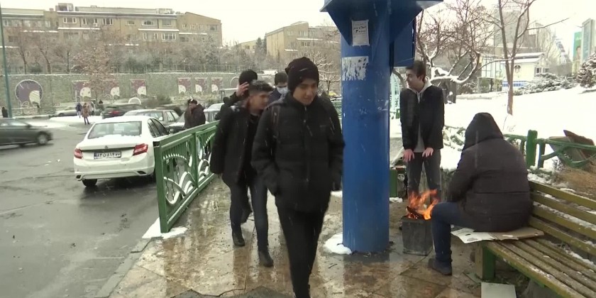 Heavy snowfall in Iran brings joy and disruption | Myanmar International TV