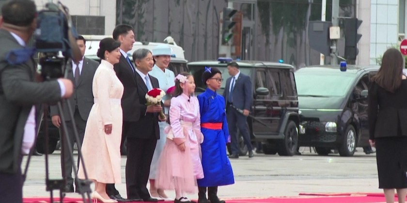Japan's Emperor meet Mongolia's President in Ulaanbaatar | Myanmar ...